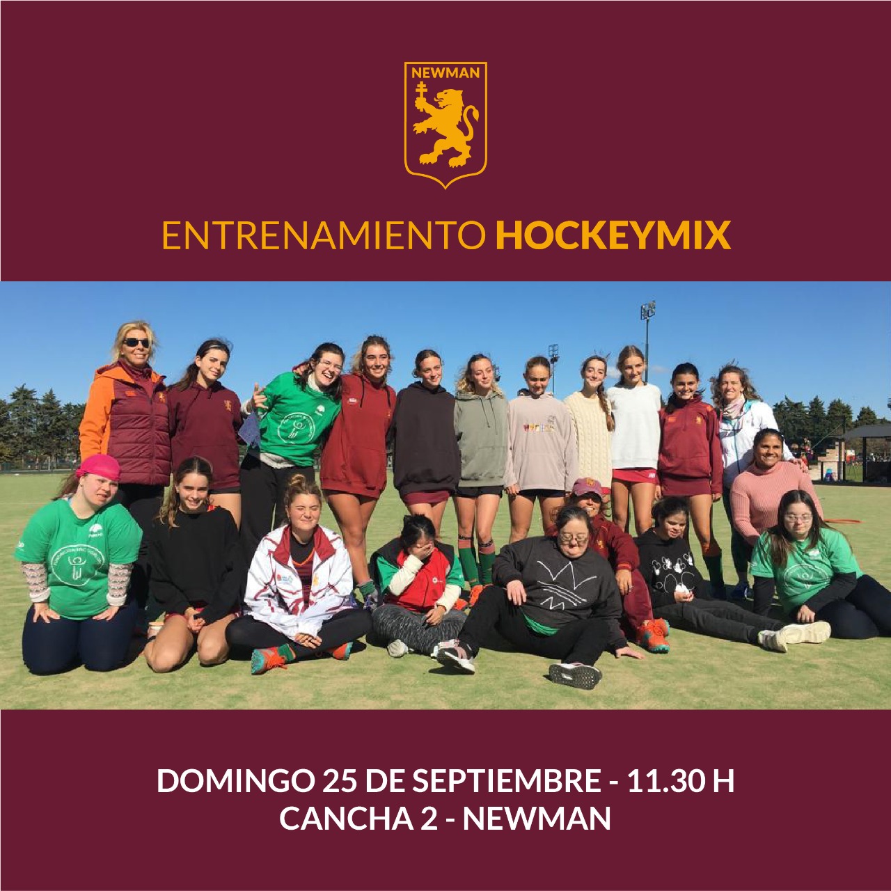 HockeyMix este domingo 25 - Club Newman