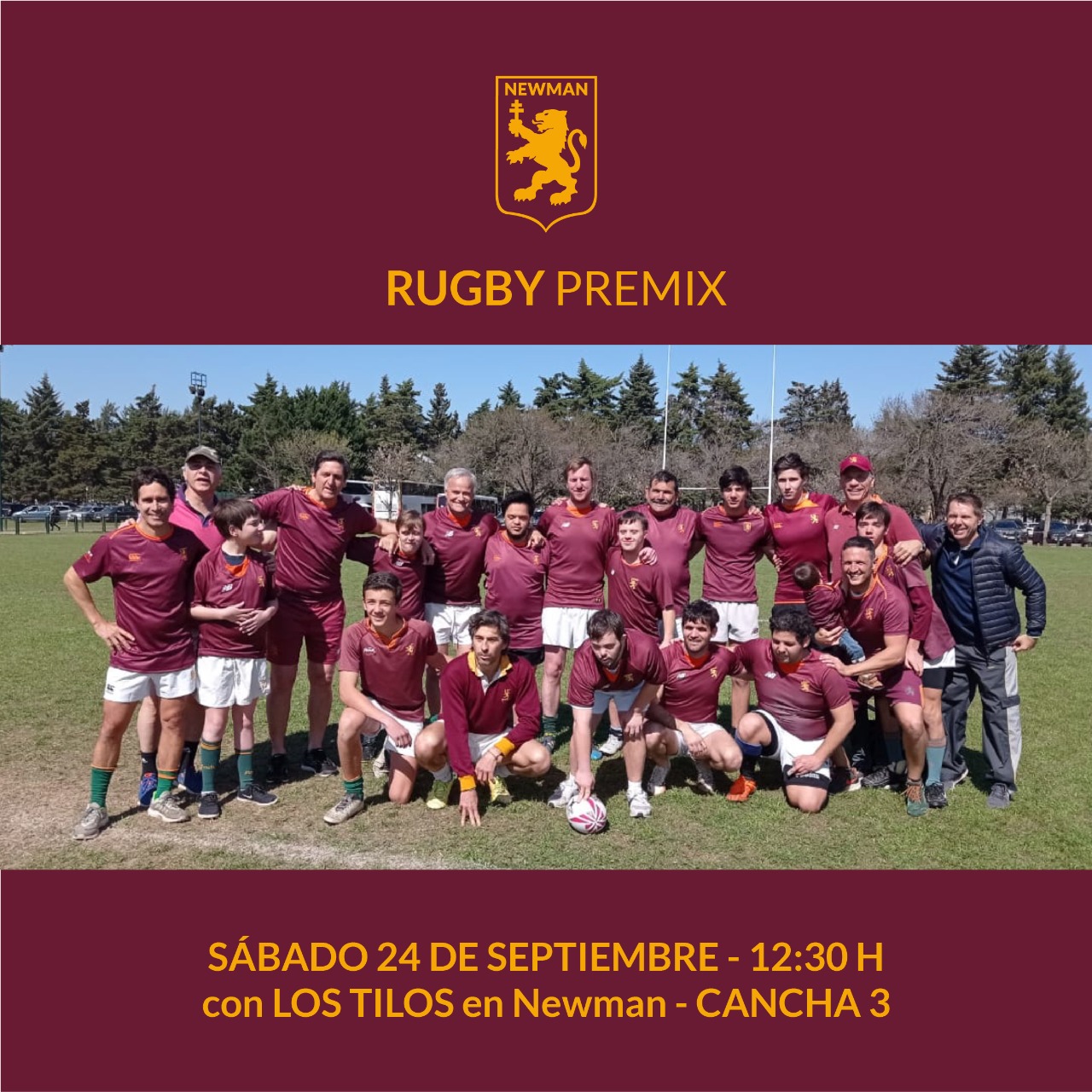 Rugby PreMix con Los Tilos - Club Newman